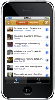itFun.jp: コーヒー中毒者のためのiPhoneアプリ "Coffee Buzz"